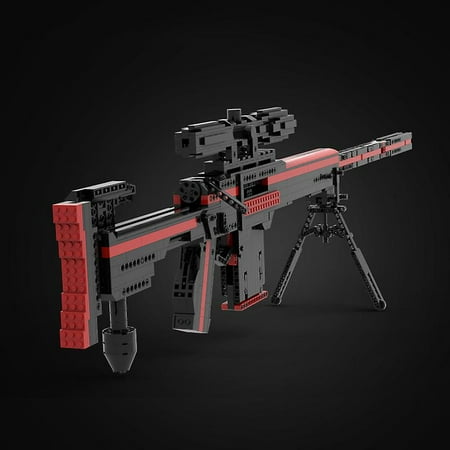 Q33 Sniper Rifle Military Series Block Gun Assembly Shoot Ww2 Building ...