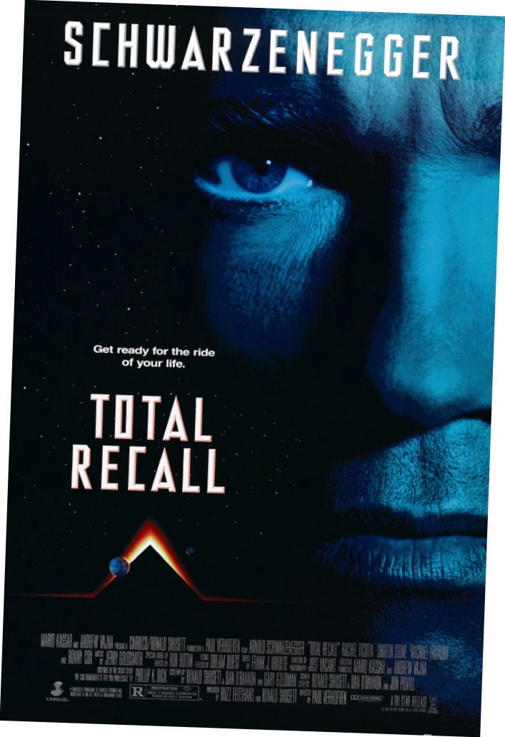 Total Recall Movie Poster 24In x36In Art Poster 24x36 Multi-Color ...