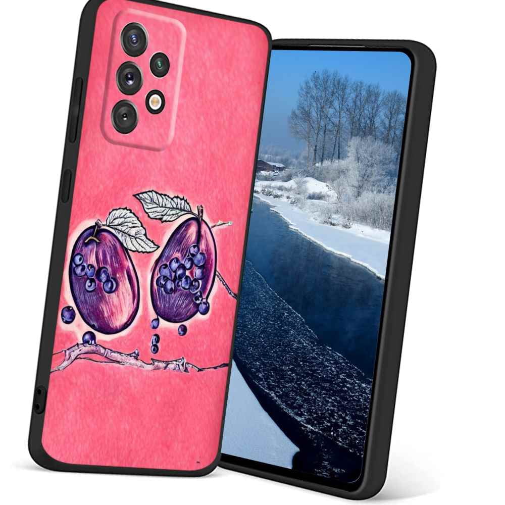 Compatible with Samsung Galaxy A32 5G Phone Case, plum-berries-368 Case ...