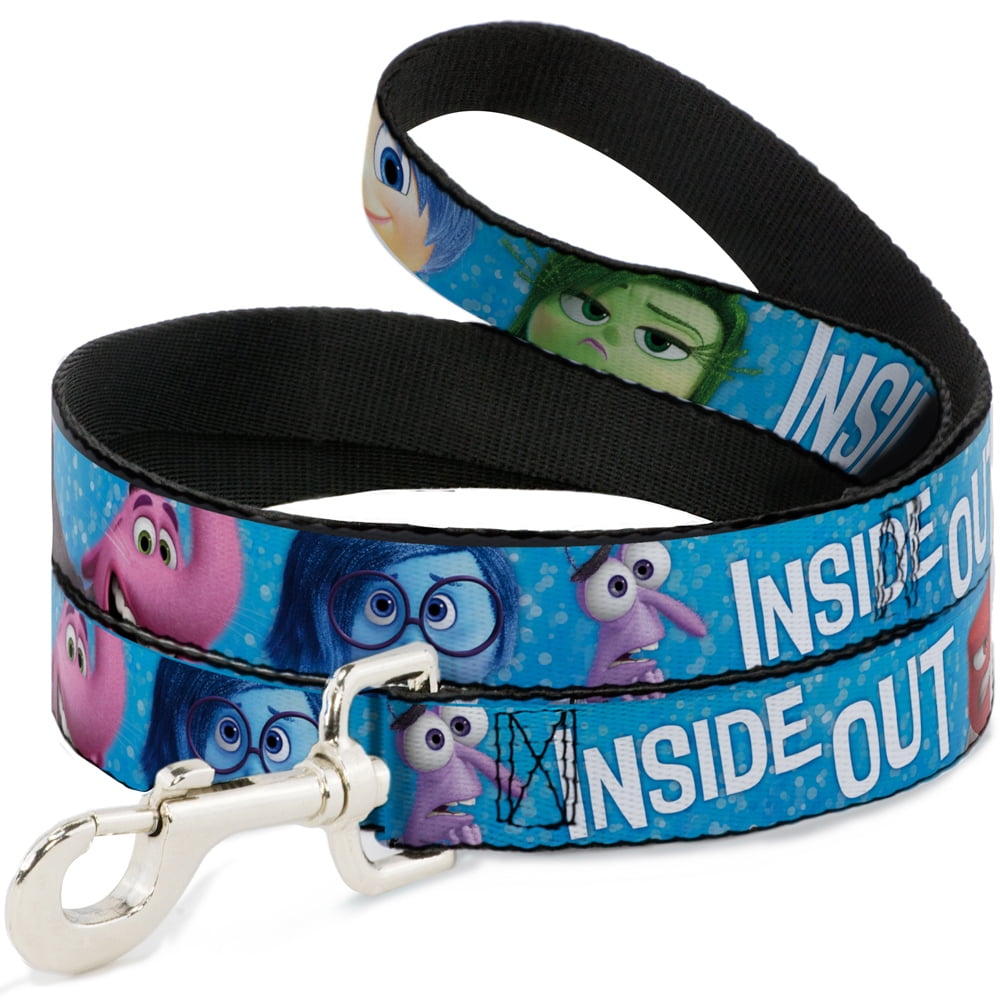 Disney Pet Leash, Dog Leash, Inside Out Character Pose Sparkle Blue ...