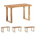 vidaXL Dining Table Kitchen Table Dining Room Dinner Table Solid ...