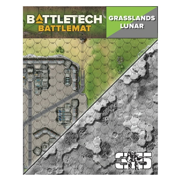 BattleTech Battle Map: Grasslands Lunar - Walmart.com