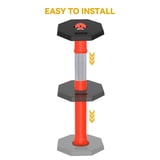 Dextrus Dextrus Delineator Post with Base, 3 Pack Traffic Delineator ...
