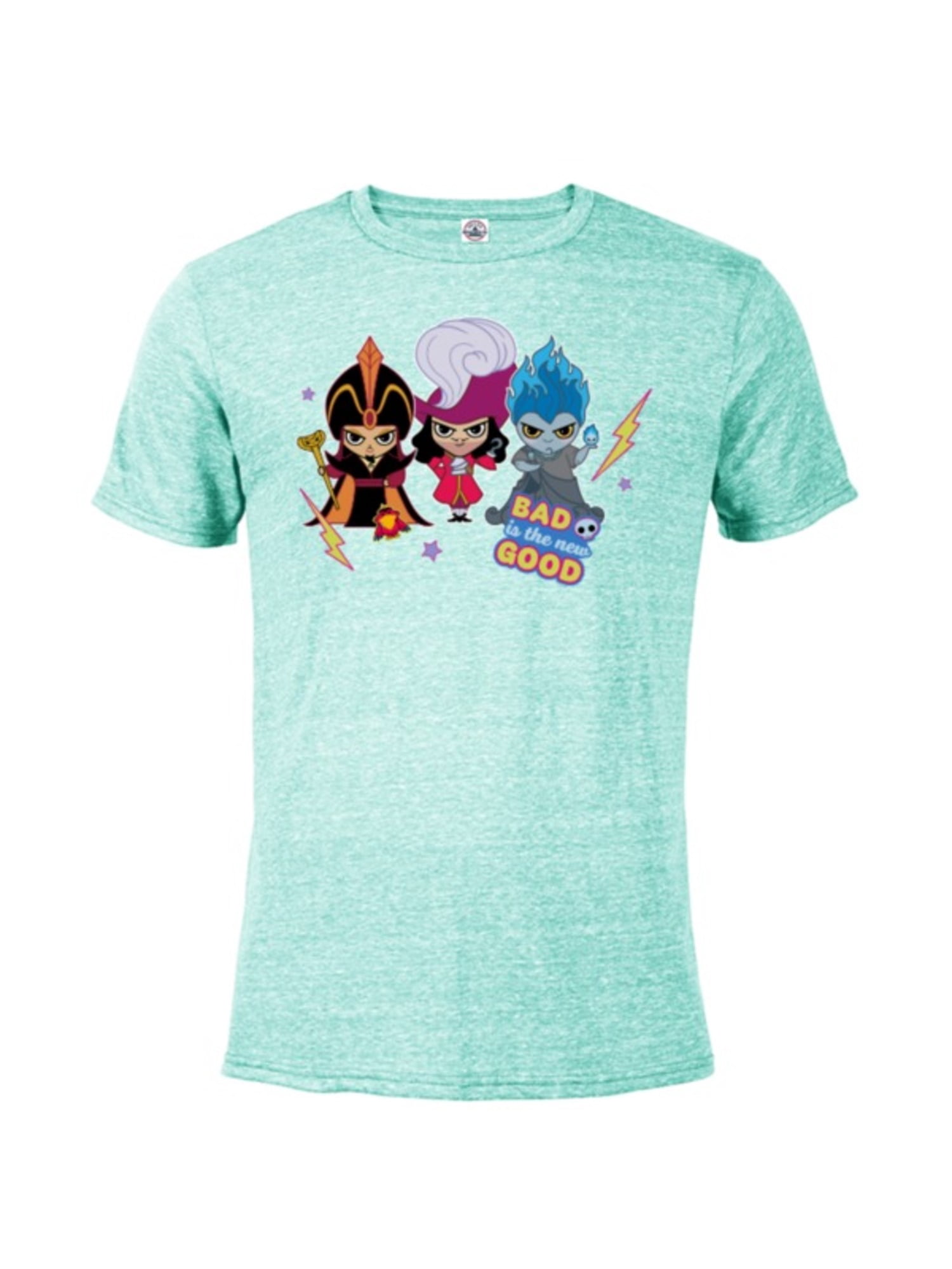 Disney Villains Chibi Bad is the New Good - Short Sleeve Blended T ...