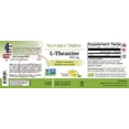 L-Theanine 200mg - 120 Vegetarian Capsules - Non GMO Project Verified ...