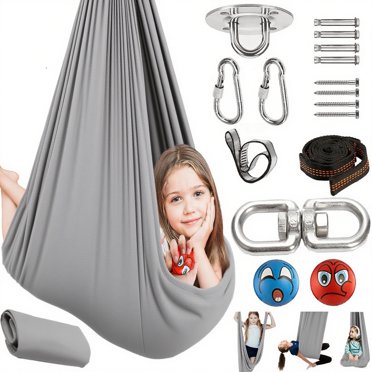 Harkla Indoor Swing for Kids - Indoor Sensory Swing Great for Autism ...