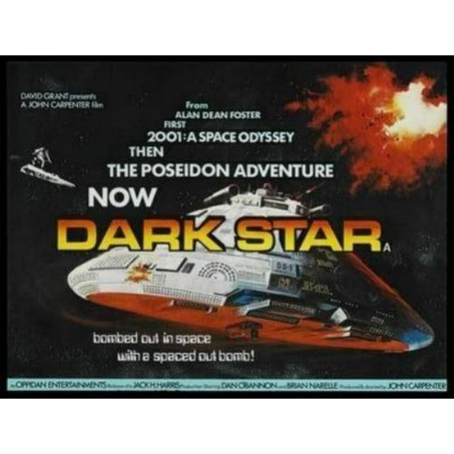 Dark Star Movie Metal Sign 8inx 12in Art Print on Metal 8x12 Multi ...