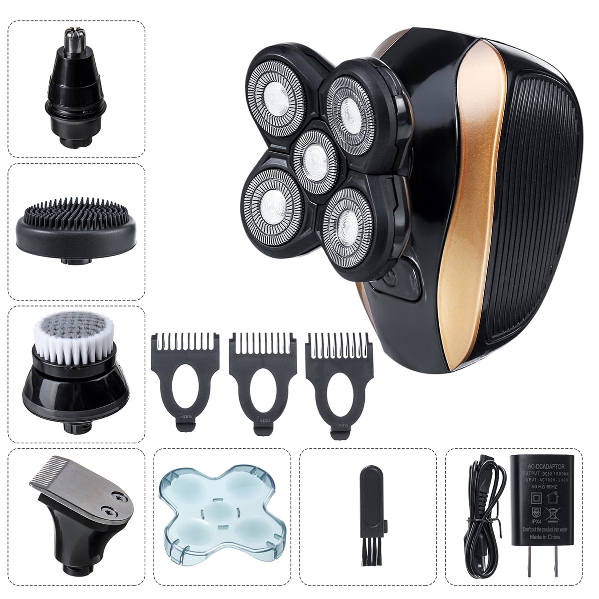 Click here for Generic 5 In 1 4d Rotary Electric Shaver Rechargea... prices