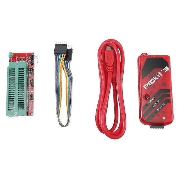 PICKIT3 Programmer + PIC ICD2 PIC Kit 2/3 Programming Adapter Universal ...