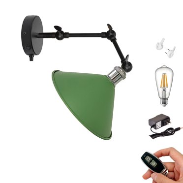 LOHASLED Cordless Rechargeable Wall Sconce Lights - Set of 2 with ...