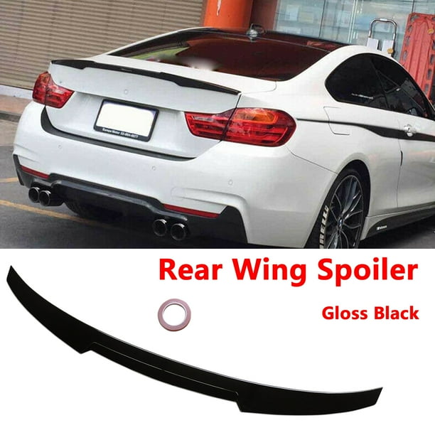 NINTE Rear Spoiler for 2014-2020 BMW 4 Series F32 Coupe 2 Door M4 Style Gloss Black - Walmart.com