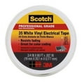 Scotch 10828-DL-2W 3/4" X 66' White 35 Professional Electrical Tape ...