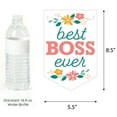 Big Dot of Happiness Female Best Boss Ever - Women Boss's Day Bunting ...