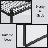 SUNFICON Compact 2-Tier Spice Rack, Stackable Metal Wire Organizer for ...