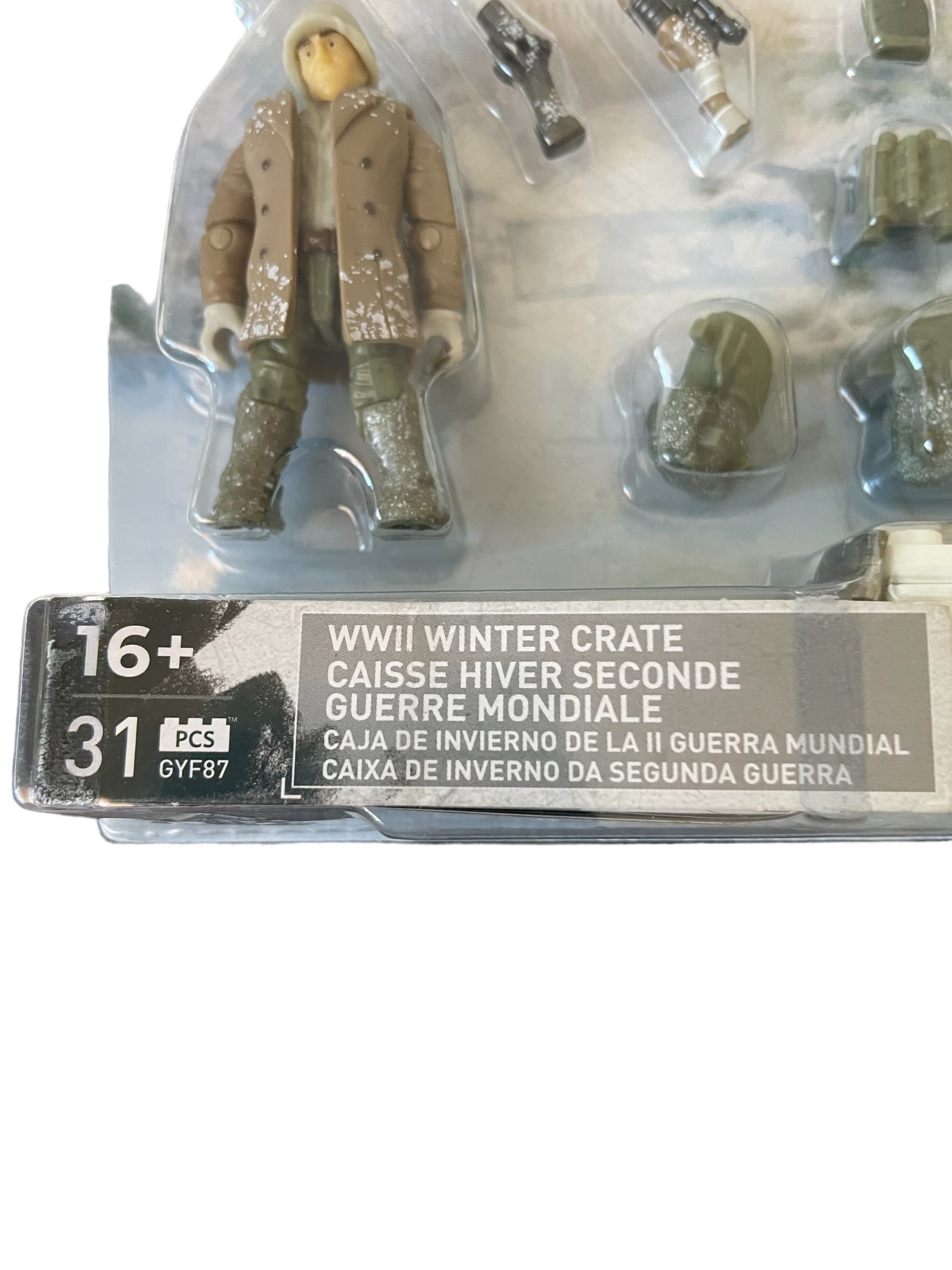 Call of Duty Mega Construx Winter Weapons Crate - WWII Call of Duty Mega Construx Winter Weapons Crate - WWII