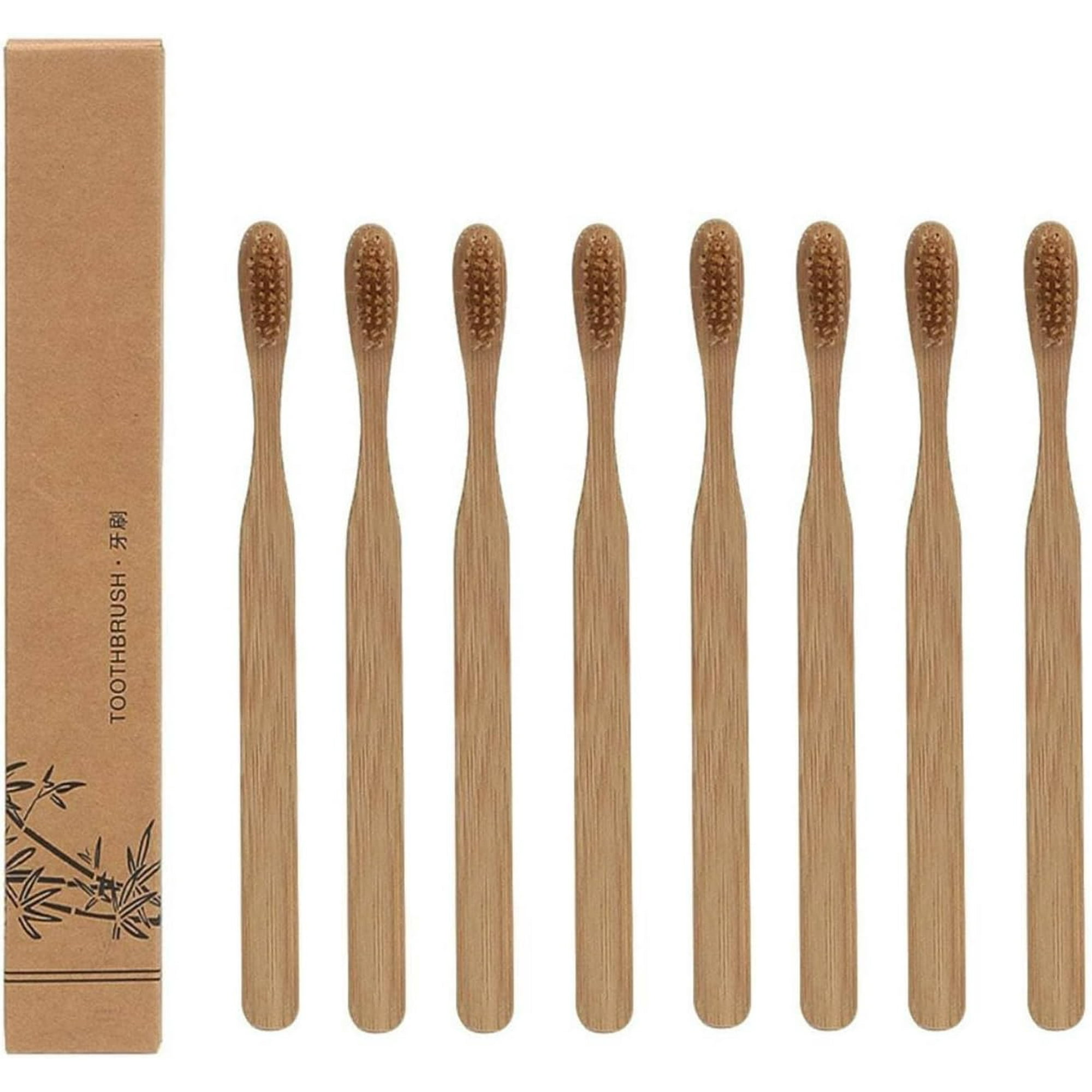 Click here for Nobrand 8 Pcs Boar Bristle Toothbrush  Bamboo Toot... prices
