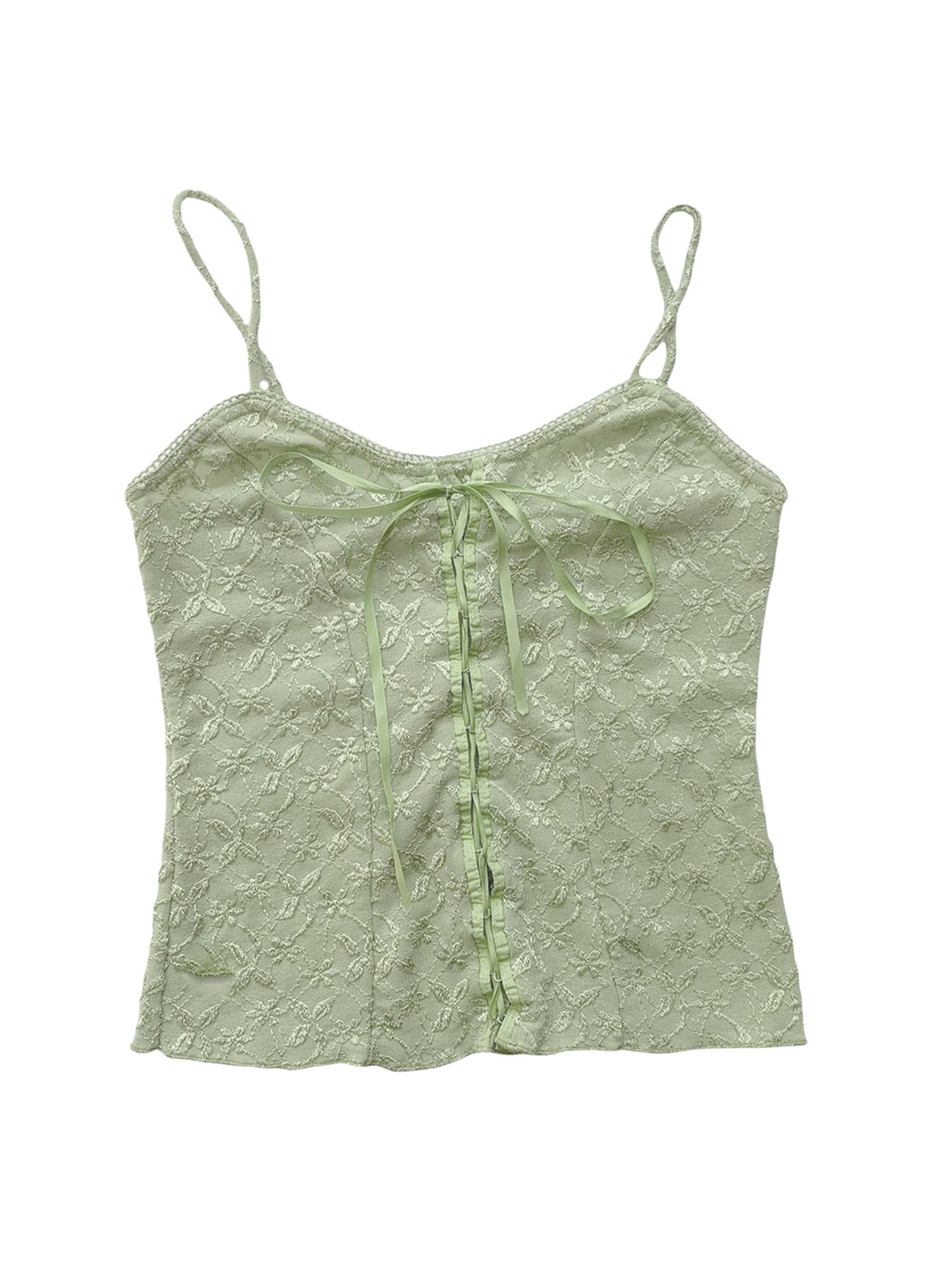 Vintage Fairycore Forest Green Corset Tops Y2K Floral Vintage Fairycore Forest Green Corset Tops Y2K Floral