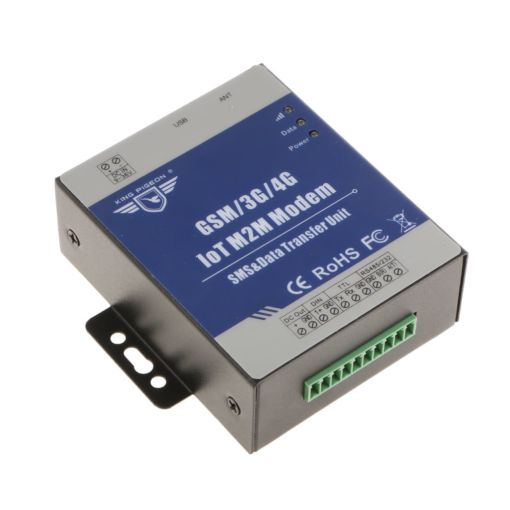 Modbus RTU Módem TCP RS485 Telecomunicación GSM/SMS/GPRS/3G/4G ...