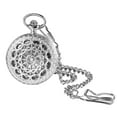 Avaner Men's Automatic Mechanical Skeleton Pocket Watch: Roman Numeral ...