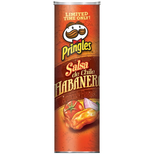 Pringles Salsa de Chile Habanero Potato Crisps, 6.38 Oz. – BrickSeek