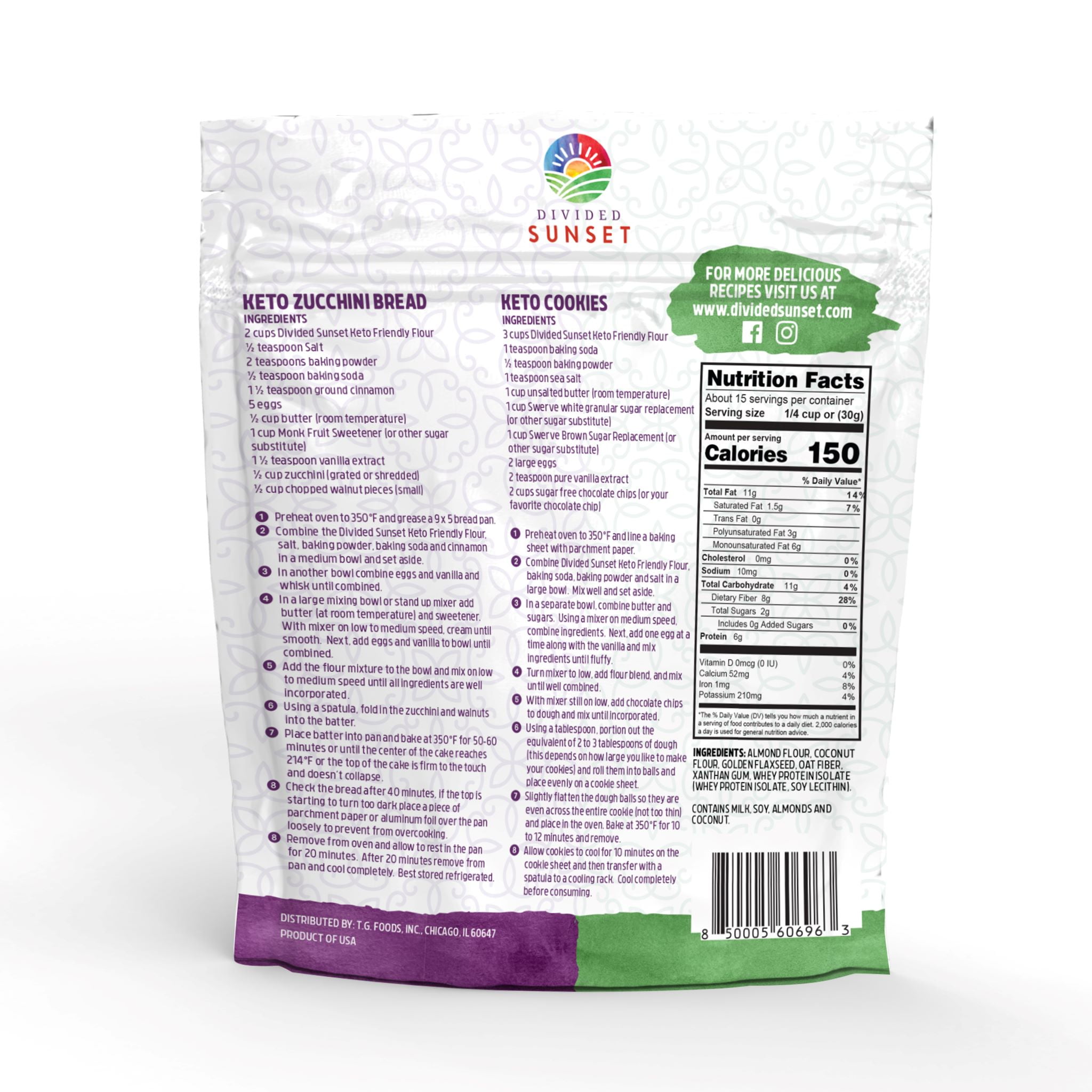 Divided Sunset Keto Flour, 16oz