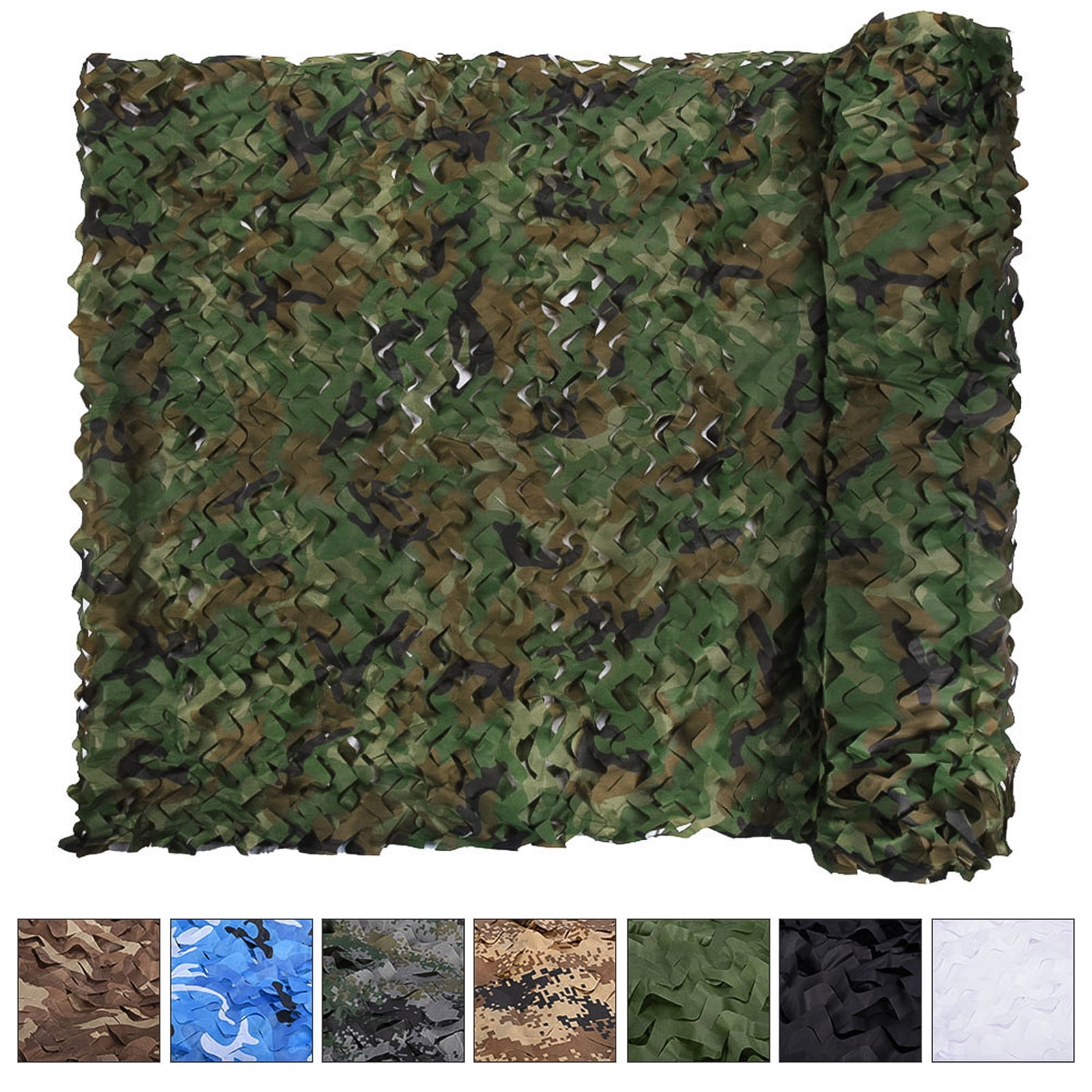 Bulk Roll Camo Netting - Camouflage Net, Blind for Hunting, Military ...