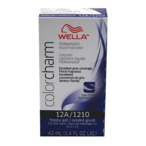 Wella - Color Charm Liquid Permanent Hair Color 12A by 1210 Frosty Ash ...