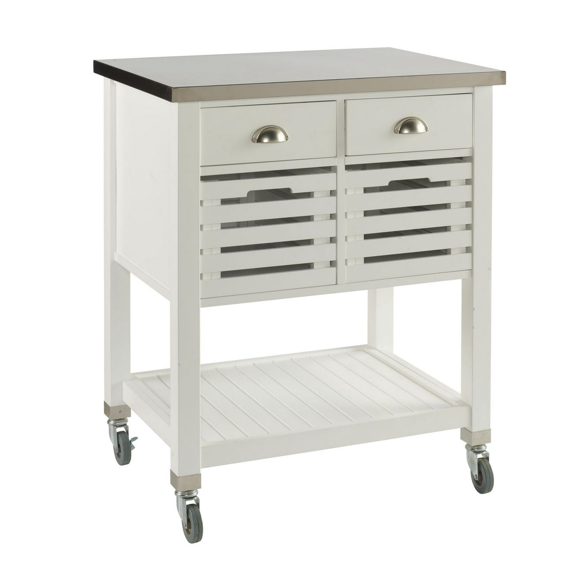 Click here for Linon Fairfield White Kitchen Cart prices