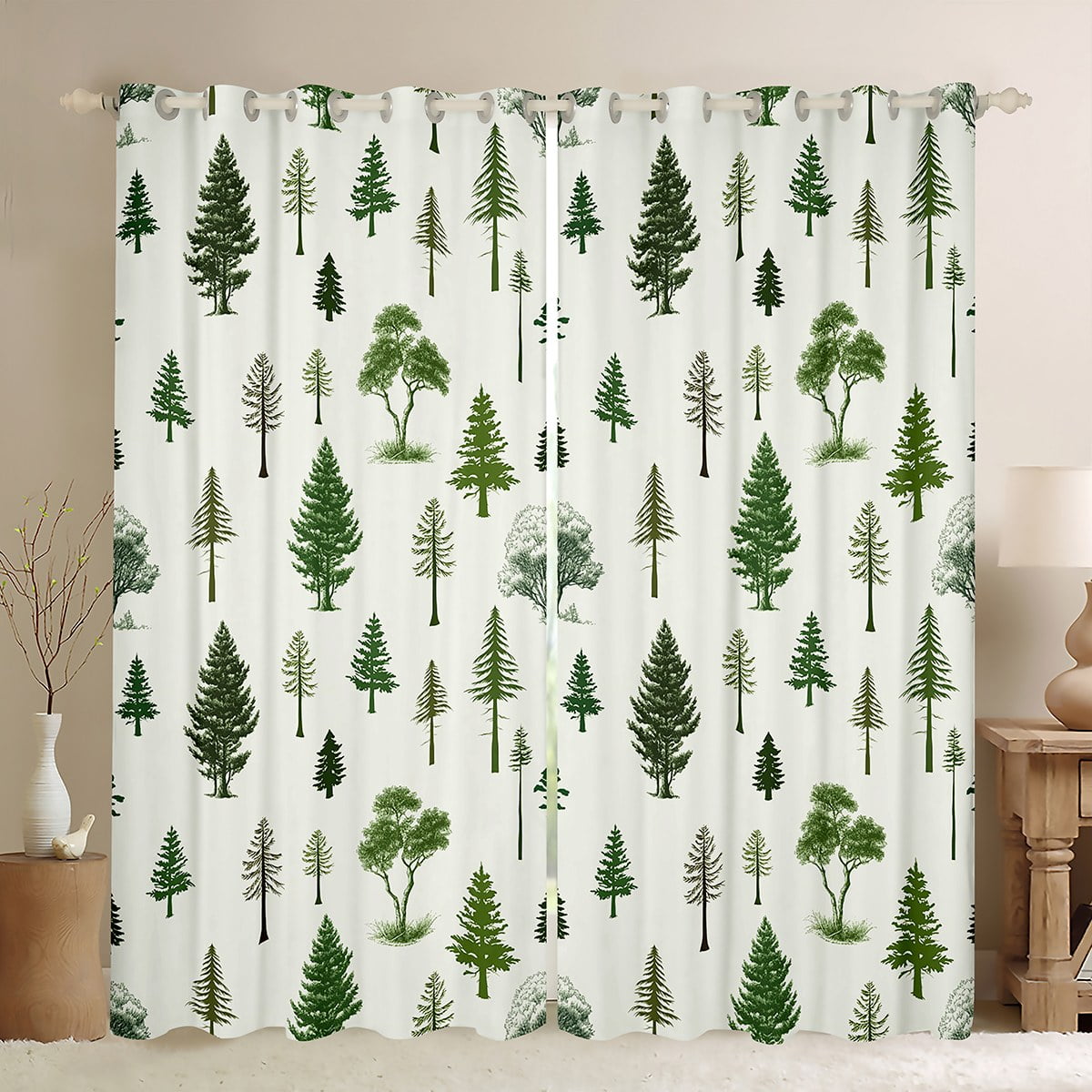 Click here for Erosebridal Botanical Tree Curtains And Drapes (38... prices