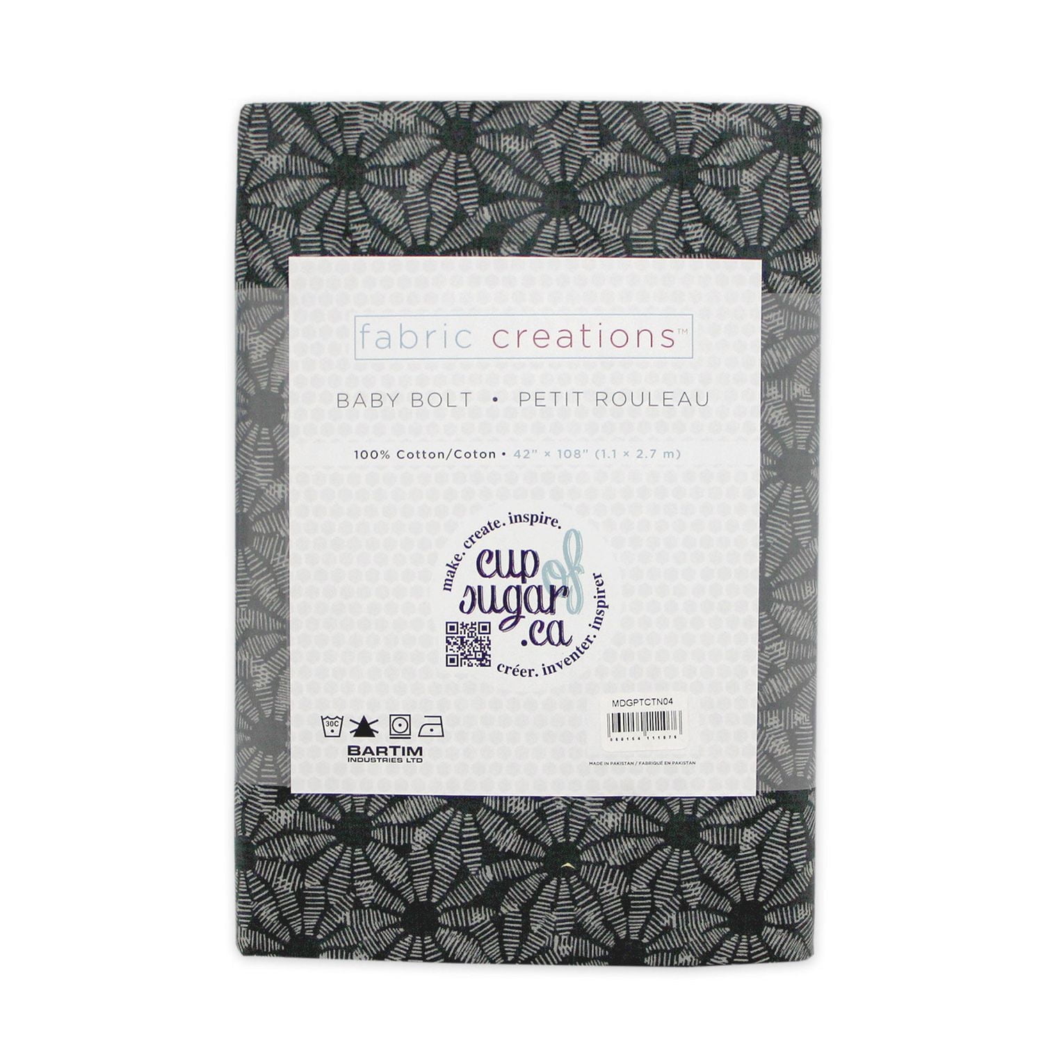 Click here for Fabric Creations Baby Bolt Printed Cotton - Lined... prices