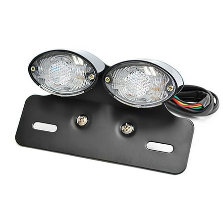 Krator Custom LED License Plate Taillight Turn Signals Compatible with ...