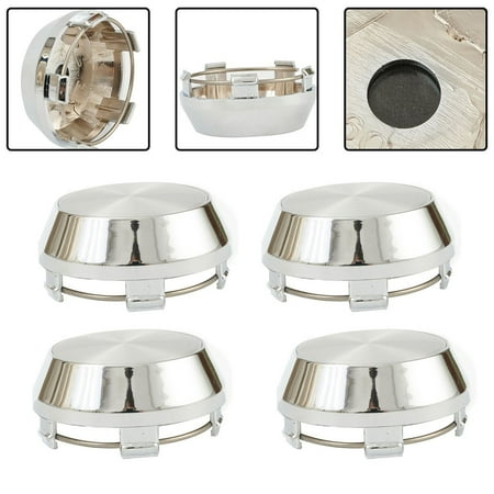 MYG for wheel center cap universal rim Chrome 4x hub cap 60mm no logo ...
