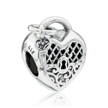 Pandora Real Authentic Women's Sterling Silver Snake Chain Charm ...