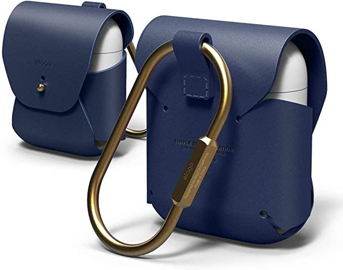 Apple AirPods Case - elago Leather AirPods Case Designed for Apple ...