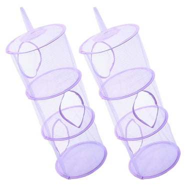 2Pcs Stuffed Animal Storage Net,Set of 2,83*59*59in Toy Organizer ...