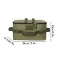 Camping Gear Storage Bag for Stove and Gas Canisters, Heavy Duty Oxford ...
