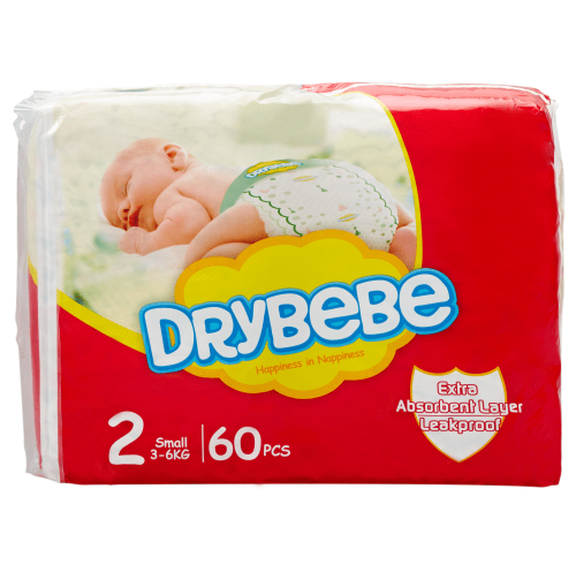 Click here for Db-1011 Drybebe #2 - Baby Diapers Small Pack Of 60... prices