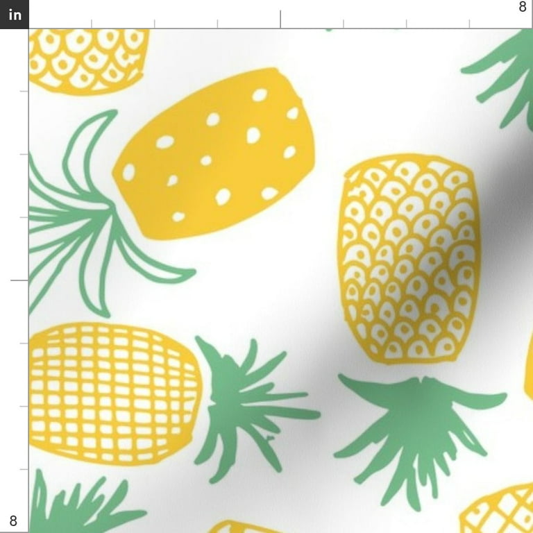 Pineapple Print Fabric
