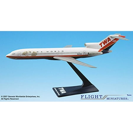 Flight Miniatures TWA Trans World Airline Old Boeing 727 1:200 Scale ...