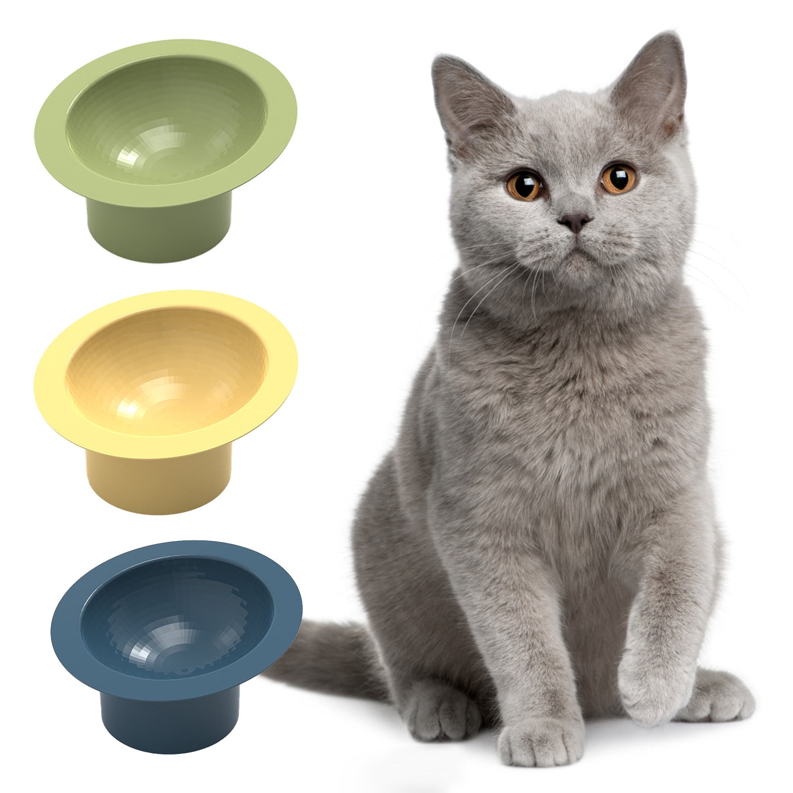 CBFFDC Slanted Bowl Large Capacity 15 Degree Tilt Design Pet Food Bowl ...