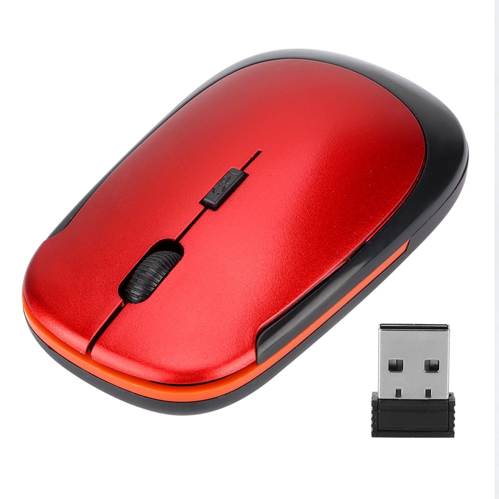 Ultra-Thin 2.4G 1200Dpi Usb Wireless Mouse Ergonomic Optical ...