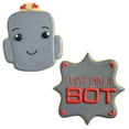 Robot Cookie Cutters 2-Pc. Set Made in the USA by Ann Clark, Square ...