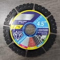 Brazed Multifunctional Saw Blade, 4.5" Multi-Material Diamond Blade ...