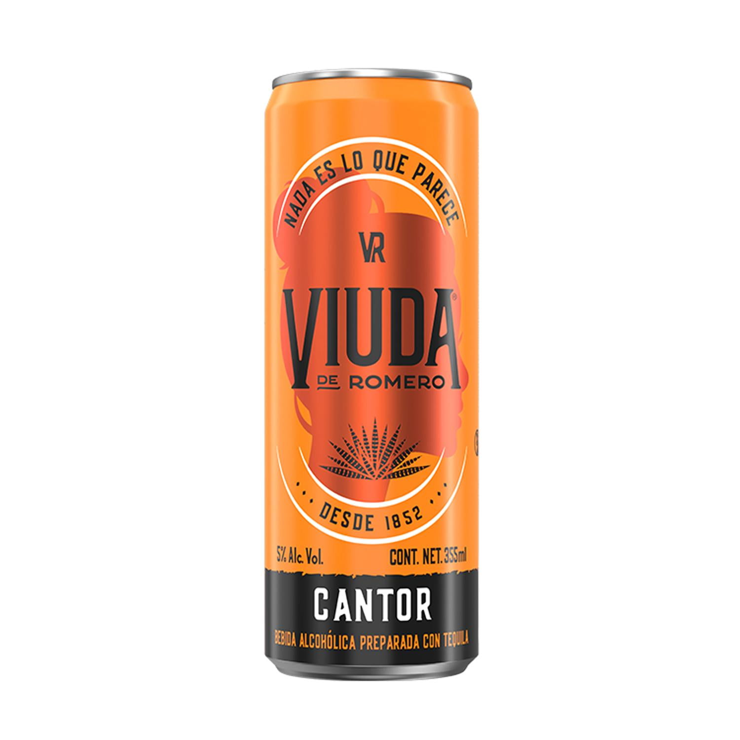 Pack de 12 Bebida Preparada Viuda de Romero Cantor 355 ml | Walmart en ...