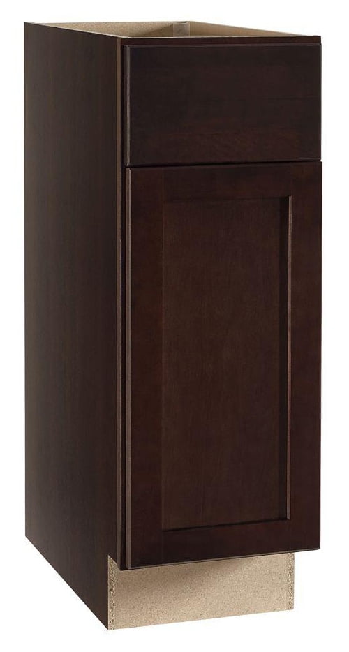 RSI HOME PRODUCTS SHAKER BASE CABINET, JAVA, 12 IN. - Walmart.com