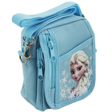 Disney Frozen Elsa Blue Adjustable Strap Messenger Shoulder Cross Purse ...