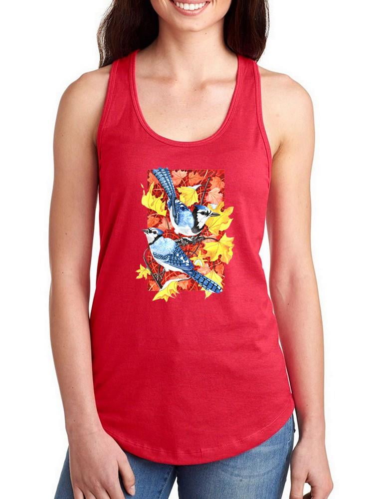Artshine Bluejays In Maple. Racerback Tank Women -Girija Kulkarni ...