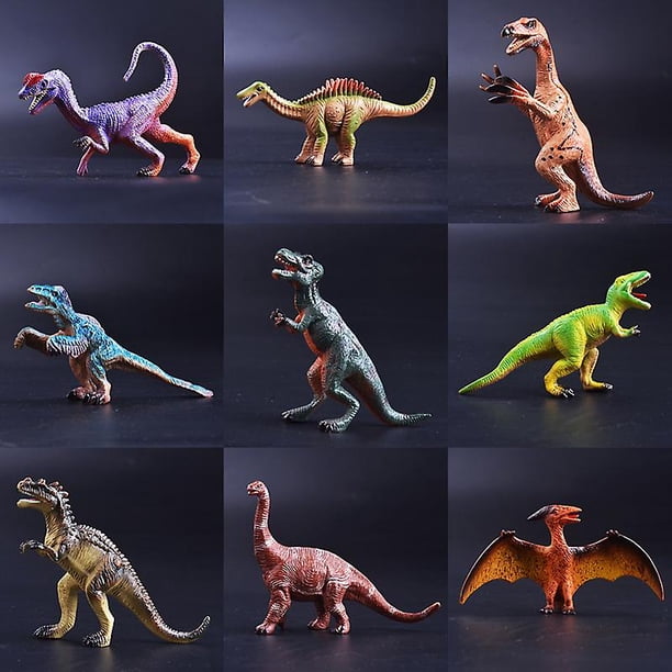 Dinosaur Model Toys Jurassic Tyrannosaurus Indominus Rex Triceratops ...