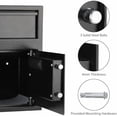 1.9 Cu.Ft Heavy Duty Steel Drop Safe Box with Digital Keypad & Deposit ...