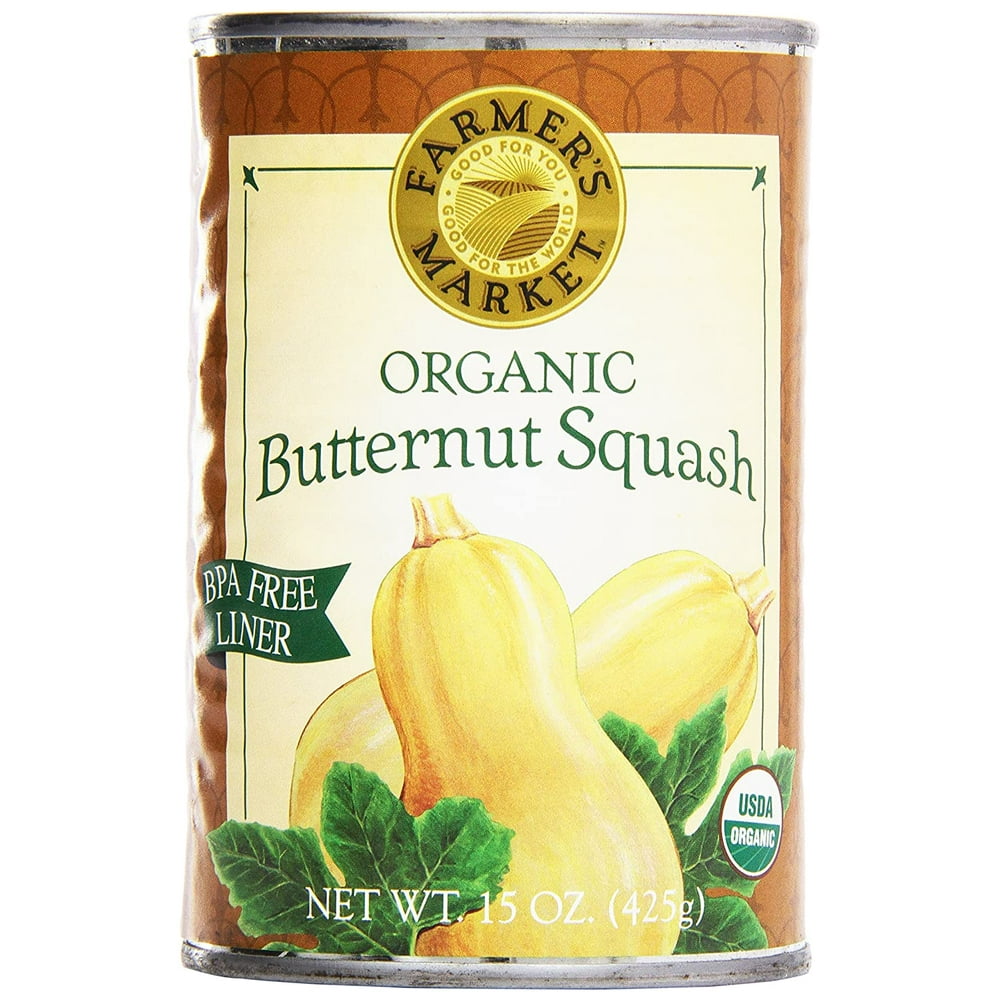 Farmer's Market Foods, Organic Canned Butternut Squash 15 oz 3 Count ...